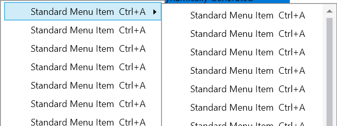 Menu Scrollviewer Styling Issues · Issue 4725 · Avaloniaui Avalonia · Github