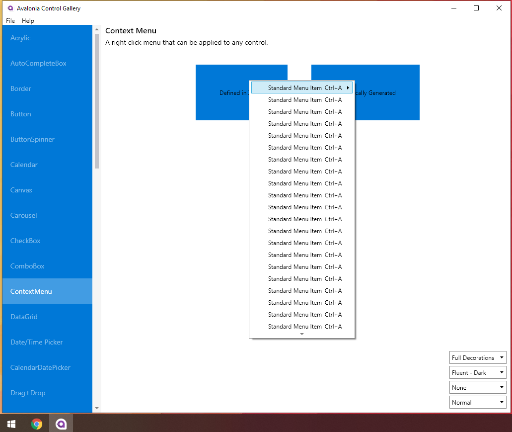 ContextMenus don't get constrained properly on secondary monitor ...
