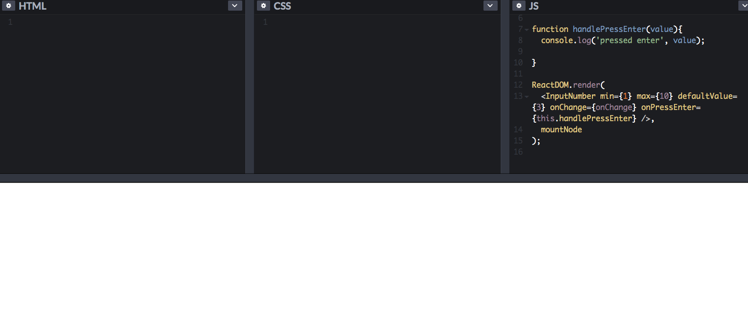 OnPressEnter, OnKeyPress for InputNumber and Autocomplete · Issue #16080 · ant-design/ant-design ...