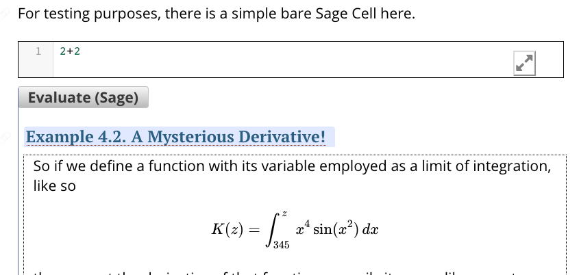 Sage cell immediately before knowl evaluate button may leak into knowl · Issue #1313 ...