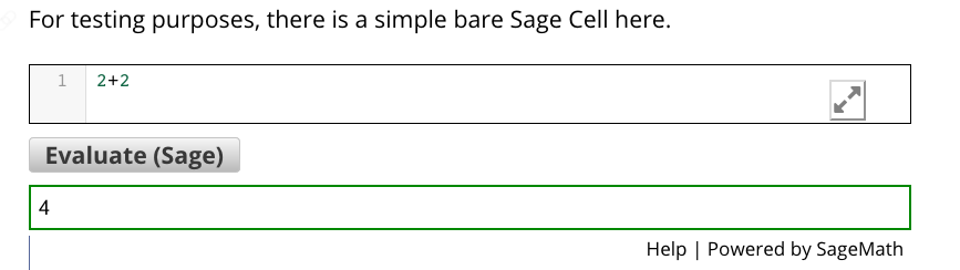 Sage cell immediately before knowl evaluate button may leak into knowl · Issue #1313 ...