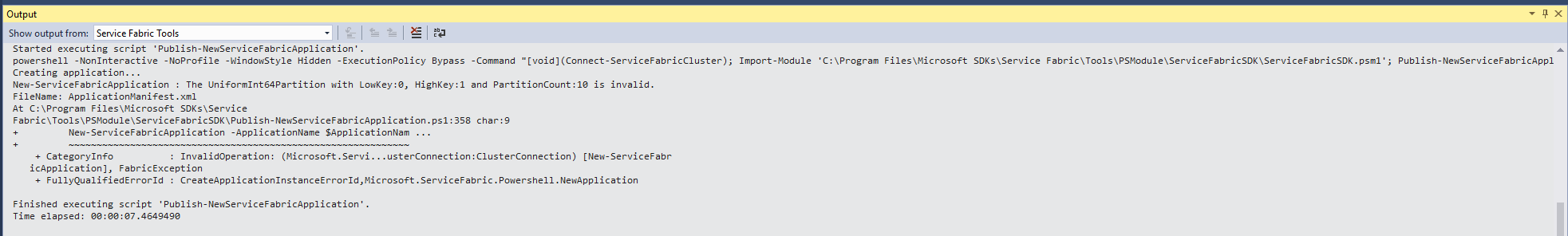 Failed deployment in refresh application mode results in inconsistent ...