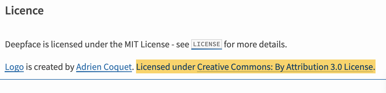 Licence of vggface · Issue #136 · serengil/deepface · GitHub