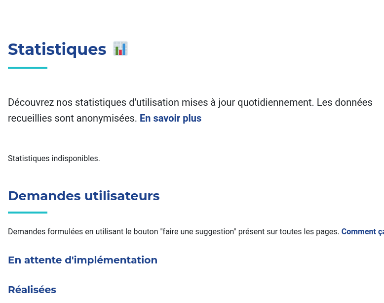 Page Stats Cassée · Issue 2296 · Betagouvmon Entreprise · Github 