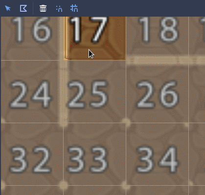 autotile editor- ability to mark squares as filled shapes/ autofill squares with a single click ...