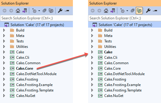 Set Cake runner project as the default Startup Project · Issue #3569 · cake-build/cake · GitHub