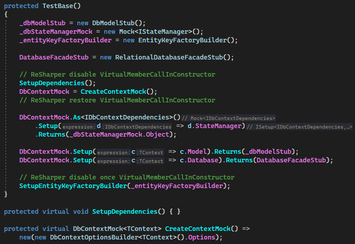 Usage of Moq .Object in DbContextMock breaks .As mocks later on · Issue ... Usage of Moq .Object in DbContextMock breaks .As mocks later on · Issue ...
