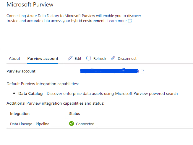 Purview Configuration Gets Overwritten When Deploy Global Parameters Using Adf Deployment Task