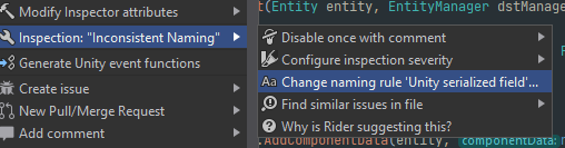 Unability to name Unity serialized field starting with underscore · Issue #928 · JetBrains ...