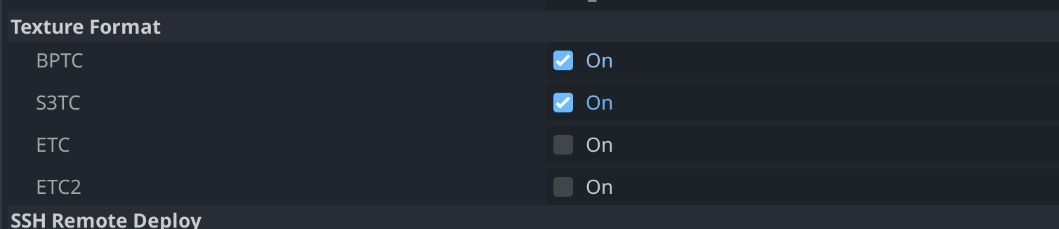 Add warning about export missing BPTC texture format (or change export settings) · Issue #7230 ...
