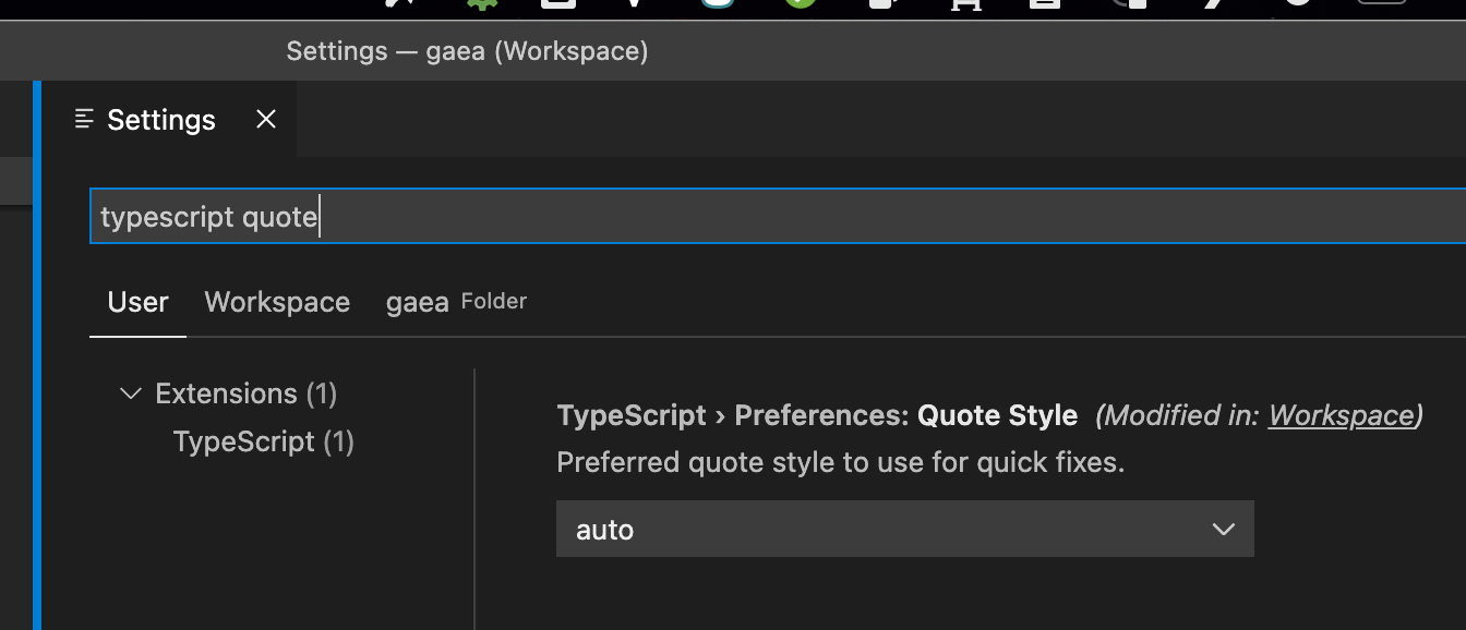 vscode.typescript extension quotes import statements the wrong way ...