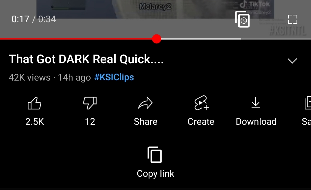 Setting to add a Copy Link/Copy Link with timestamp buttons · Issue #281 · ReVanced/revanced ...
