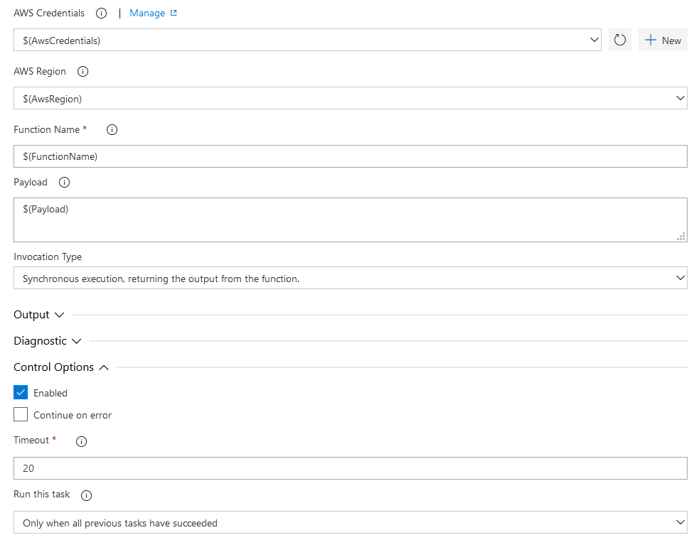 Lambda Invoke Function Doesnt Honor Timepout Configuration · Issue 130 · Awsaws Toolkit Azure