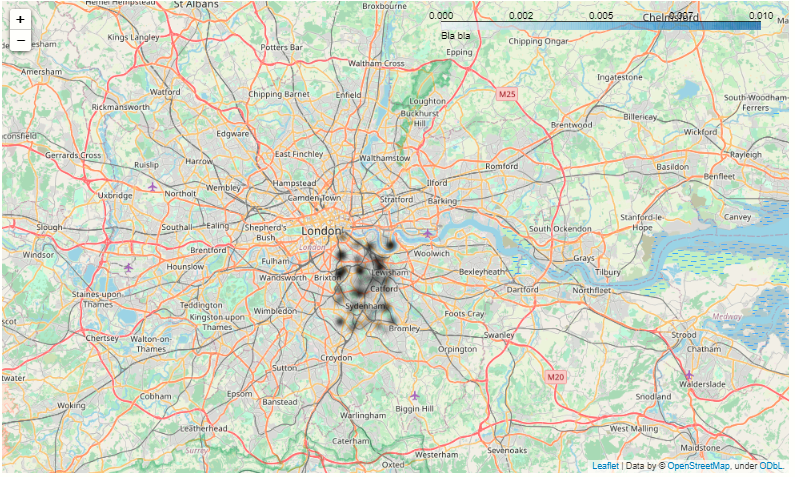 Adapt Color Gradient Of Folium Plugins Heatmap To Lormap · Issue 1303 · Python