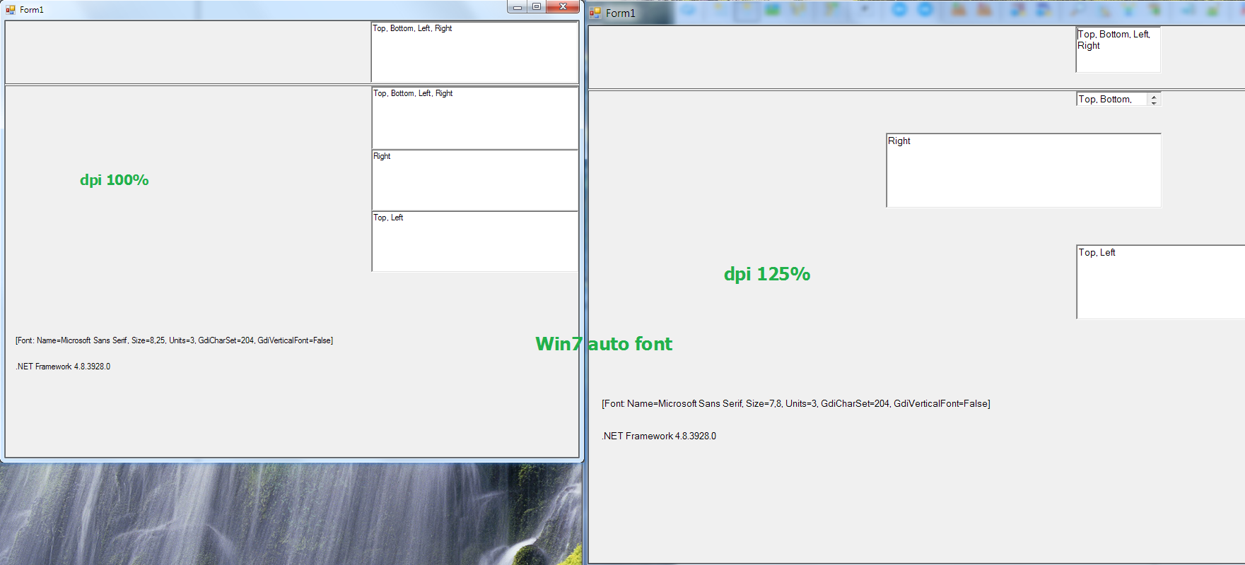 Controls (with Anchor Right) scaling bugs inside splitContainer · Issue #3168 · dotnet/winforms ...