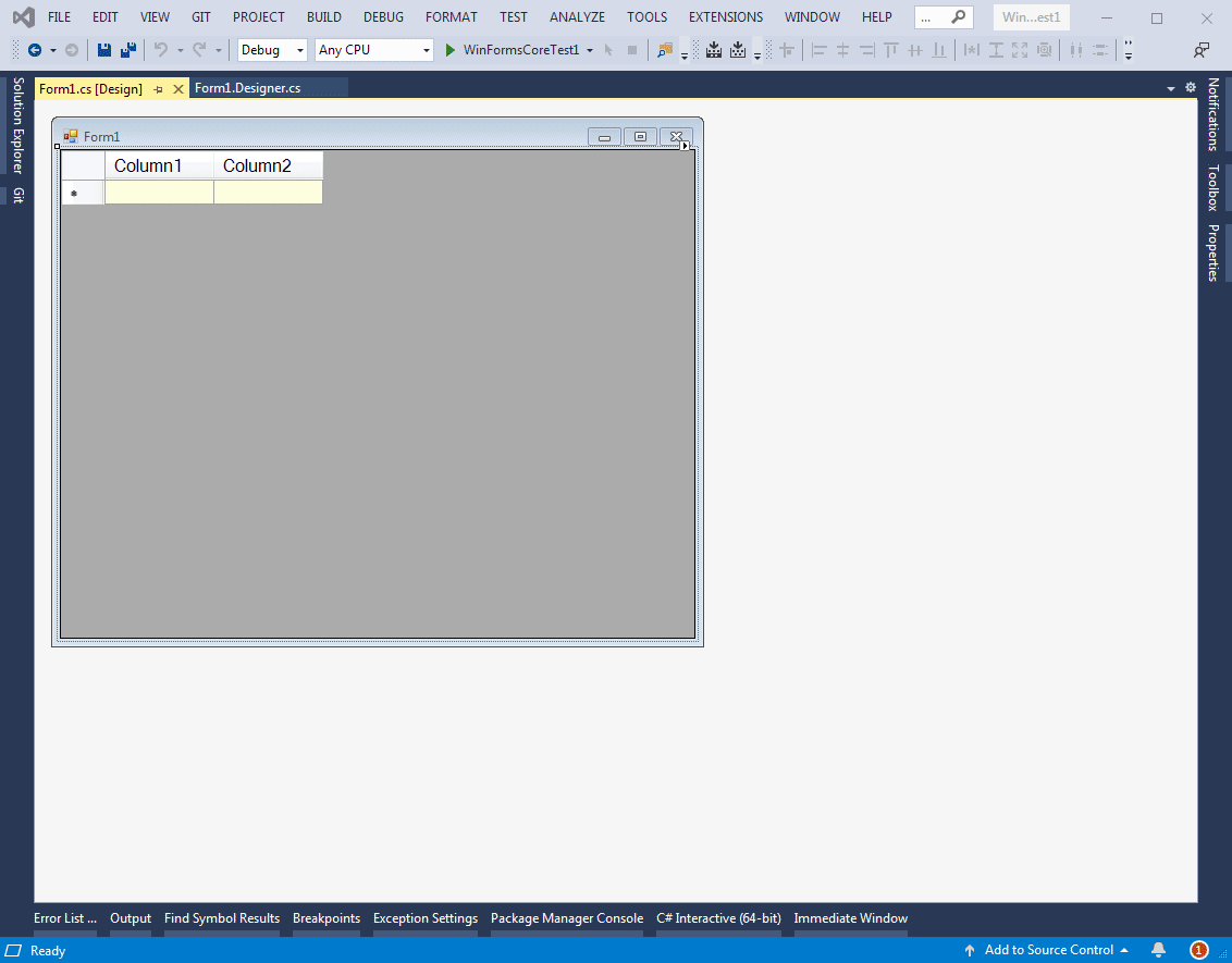 dataGridView doesn't respect font settings if new form's Font != DefaultFont · Issue #3033 ...