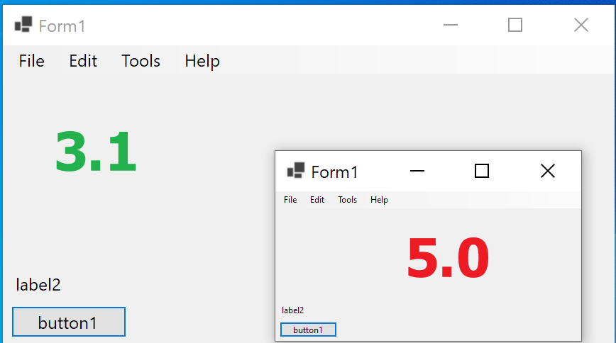High-DPI scaling is now totally broken · Issue #3908 · dotnet/winforms · GitHub