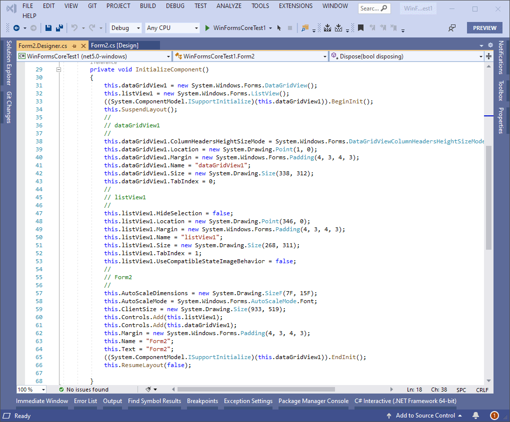 [Designer] Undo / Redo not working correctly. · Issue #4139 · dotnet/winforms · GitHub