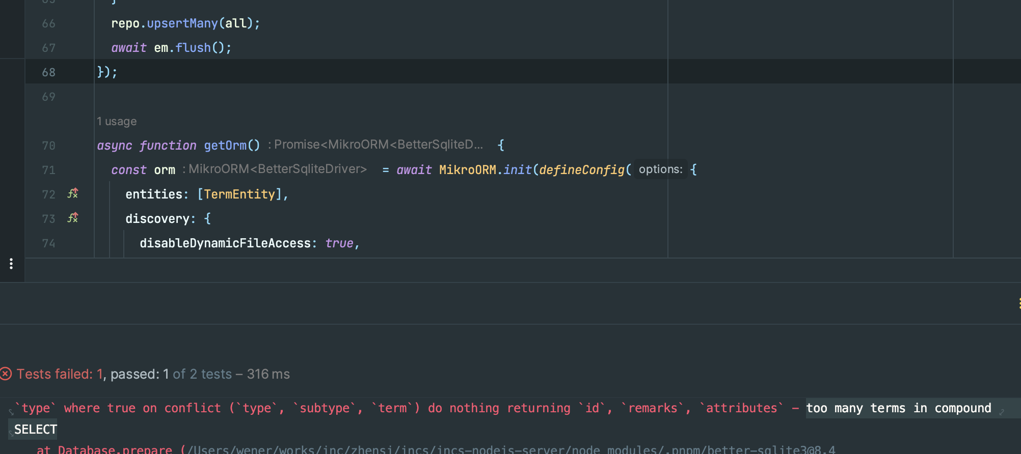 Upsertmany Should Split To Batch · Issue 4421 · Mikro Orm Mikro Orm · Github