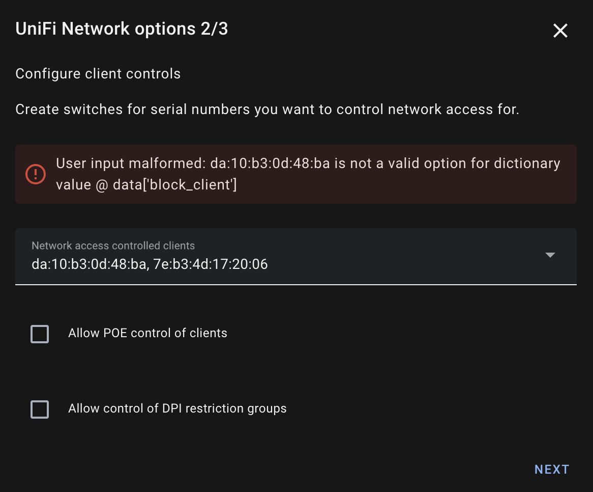 Unifi - Orphaned MAC addresses prevent configuration of switch element ...