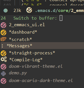 doom-gruvbox: invisible special buffers · Issue #458 · doomemacs/themes ...