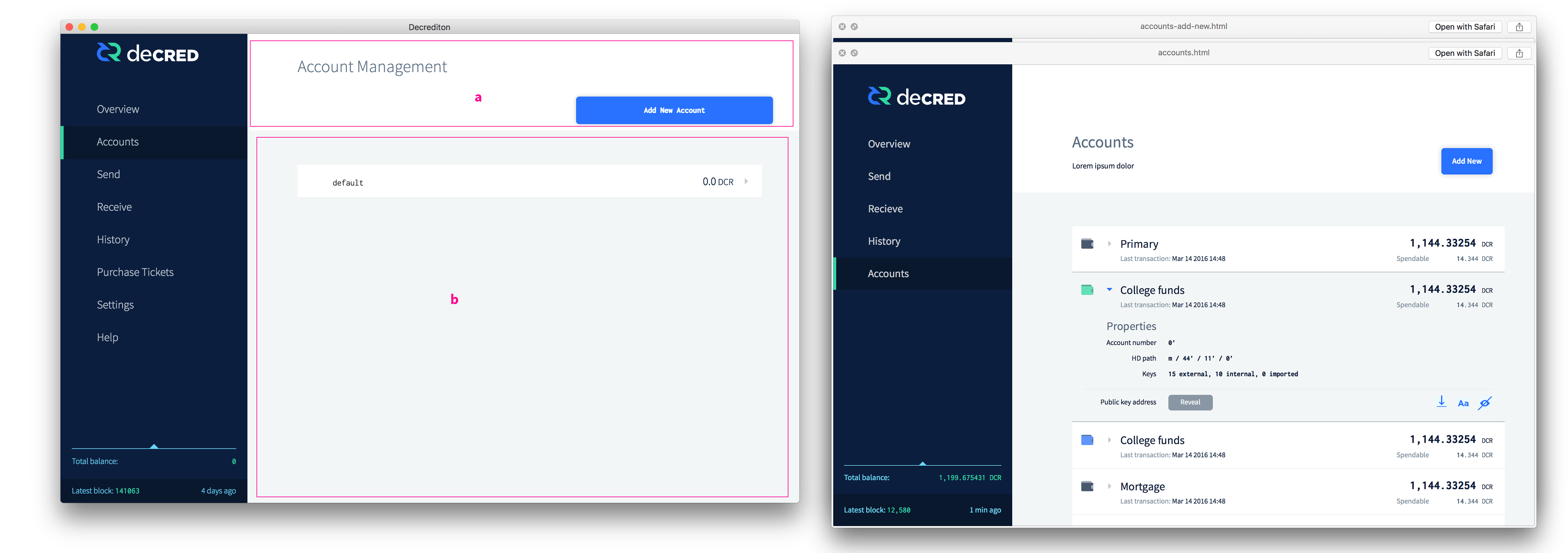 Design implementation feedback · Issue #446 · decred/decrediton · GitHub