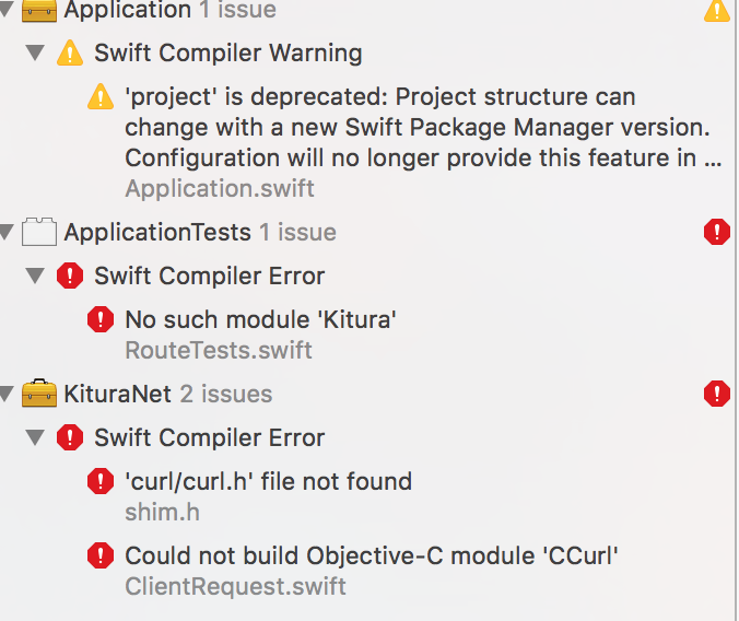 No such module 'Kitura' · Issue #950 · Kitura/Kitura · GitHub