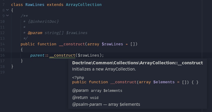 @inheritdoc doesn't work? · Issue #1201 · bmewburn/vscode-intelephense · GitHub