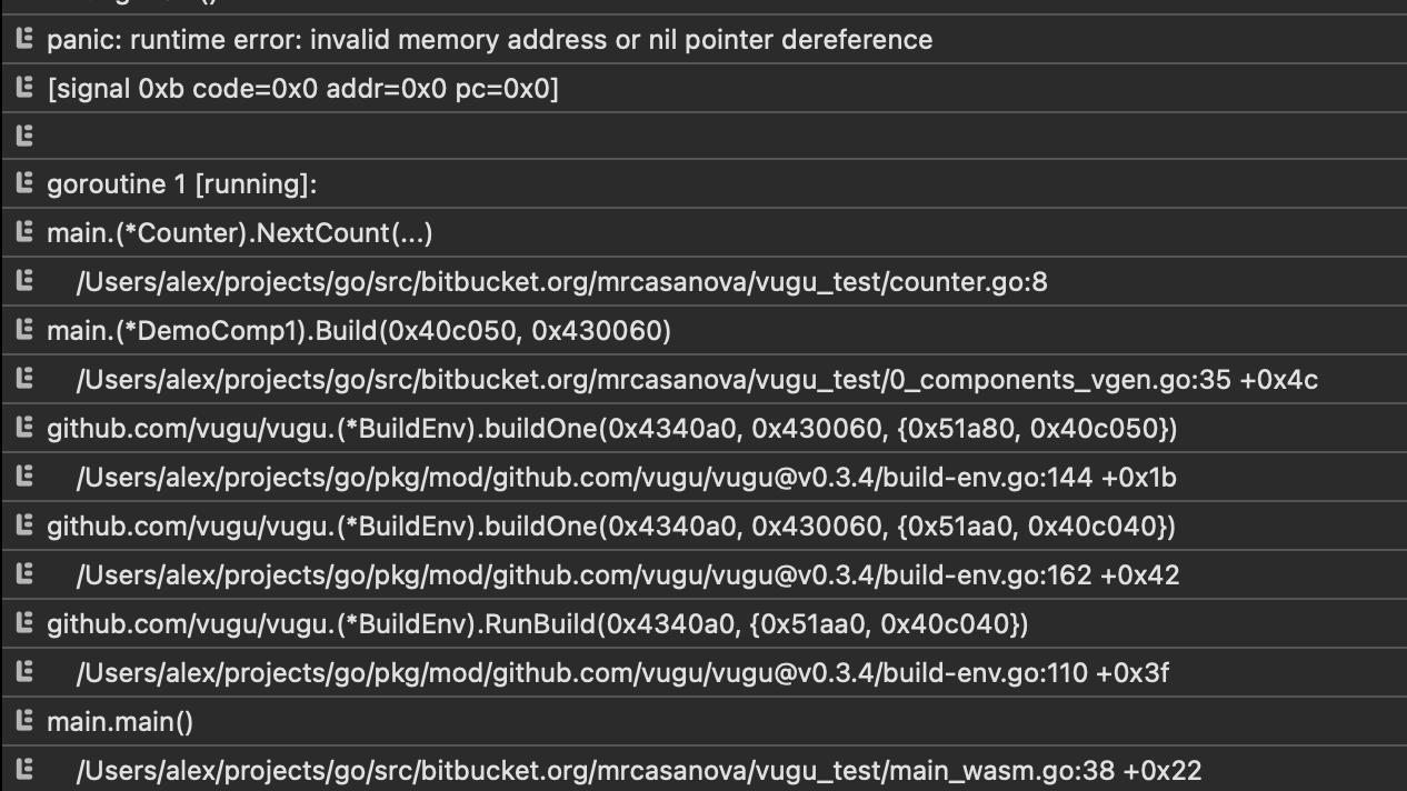 wiring example not working · Issue #231 · vugu/vugu · GitHub