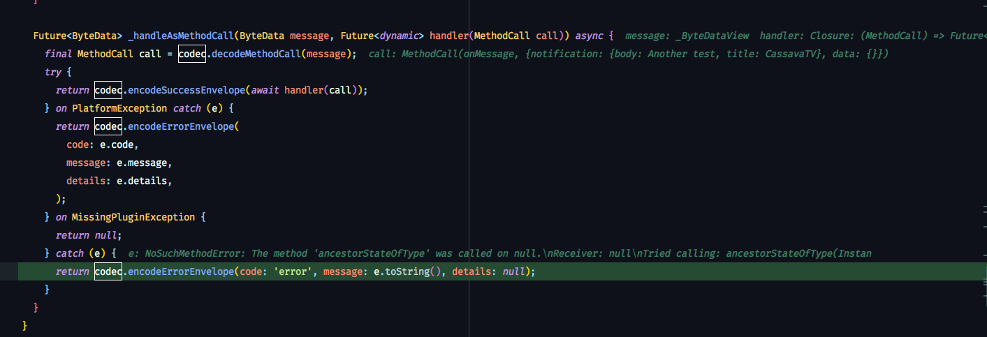 Firebase Messing Cant Navigate When I Lunch On Onresume · Issue 20615 · Flutterflutter · Github