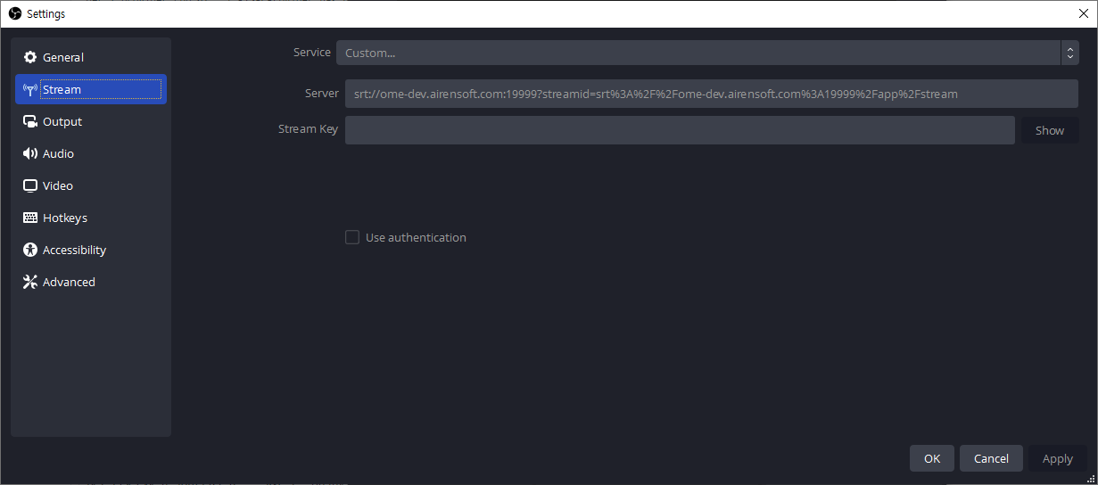Question: Dynamic video streaming from different sources · Issue #972 ...