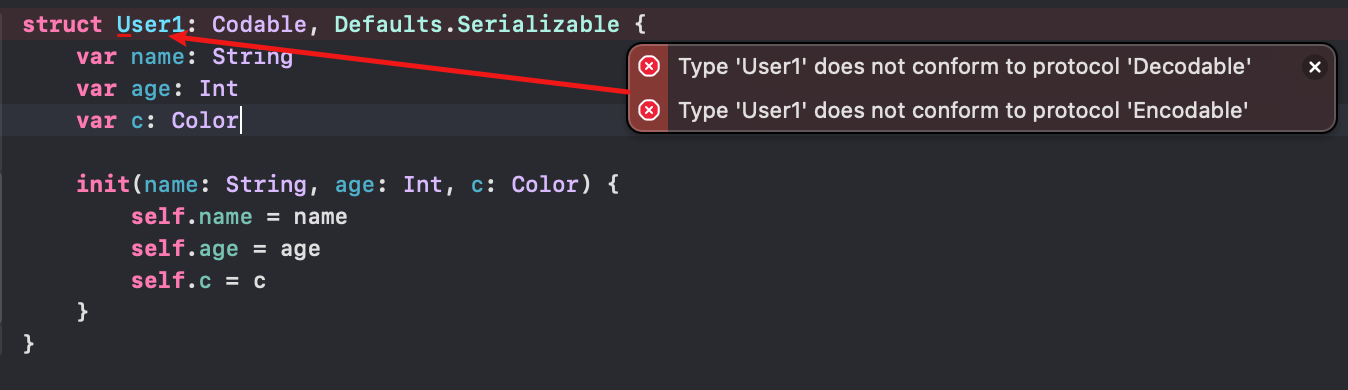 If The Custom Type Contains A Swifui Color Field,how To Make It Work With Defaults · Issue 137