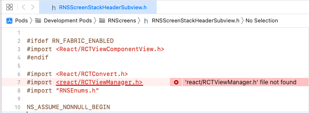 File not found · Issue #1505 · software-mansion/react-native-screens · GitHub