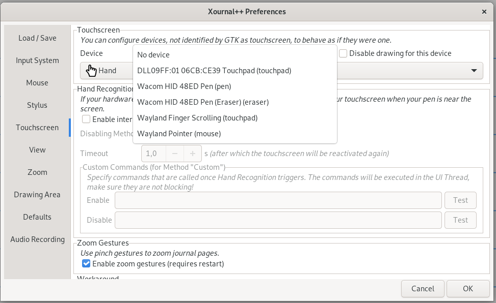 Touchscreen shown in "Input System" does not show up under "Devices", pinch zoom jumpy · Issue ...