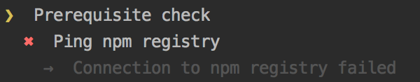 Connection to npm registry failed · Issue #265 · sindresorhus/np · GitHub