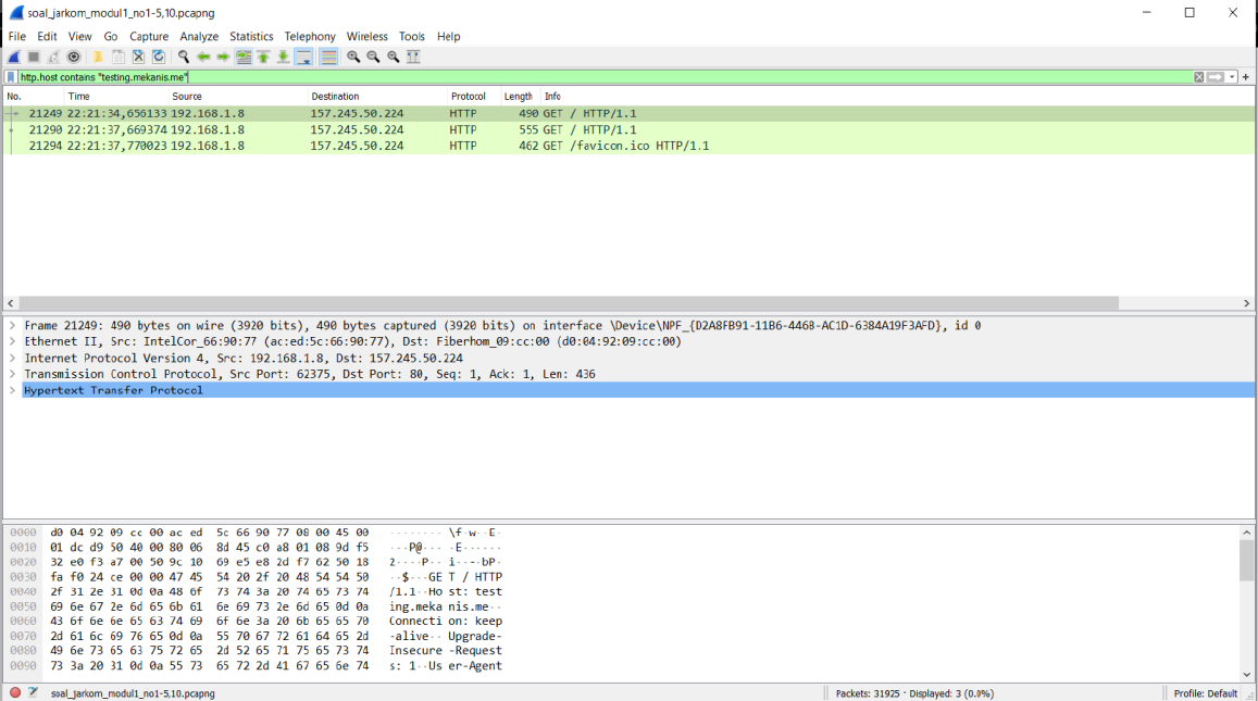 GitHub - DSlite/Jarkom_Modul1_Lapres_T03