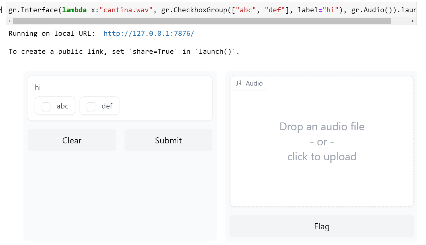 [`blocks Dev`] Audio Output Doesn T Seem To Play Audio · Issue 896 · Gradio App Gradio · Github
