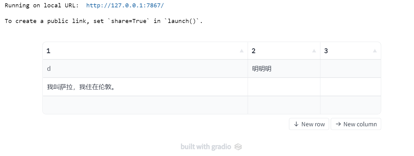 Cant Input Chinese In Dataframe · Issue 1366 · Gradio Appgradio · Github