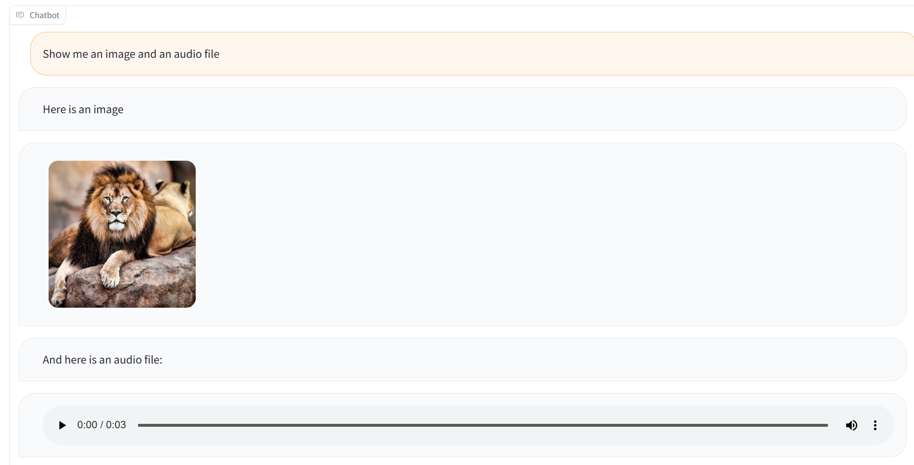 Gradio Chatbot: Text with image/video/audio embedding in same bubble · Issue #3728 · gradio-app ...