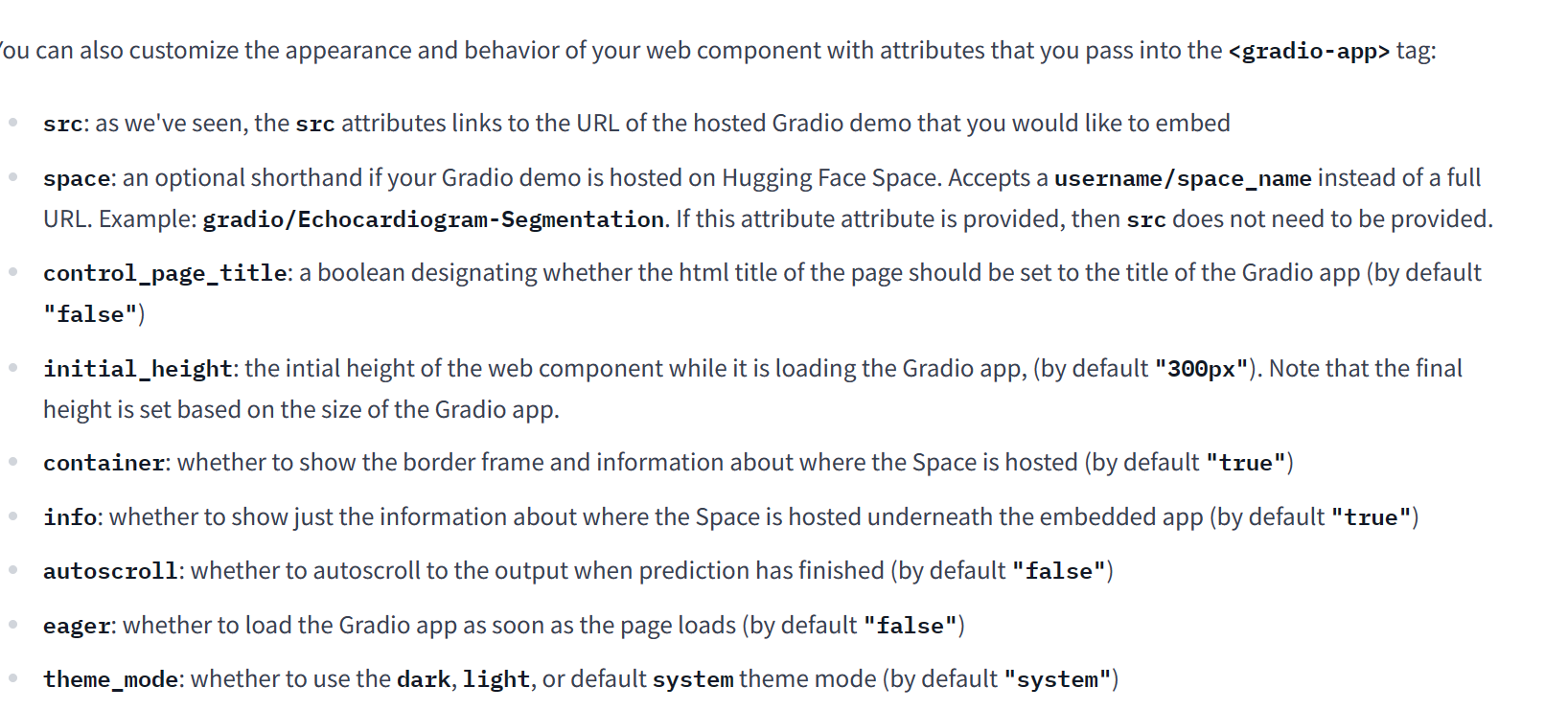Add documentation about embedding in Guides / Docs · Issue #3246 · gradio-app/gradio · GitHub