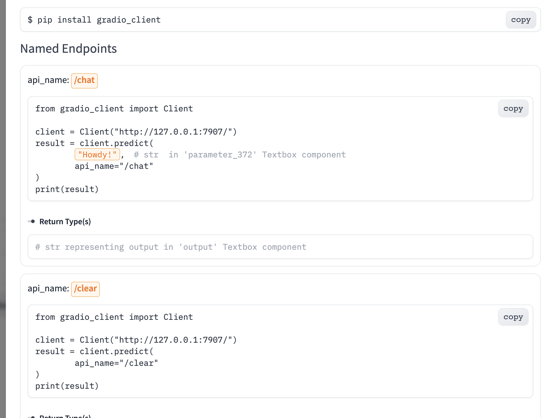 Simpler Chatbot Component / API · Issue #3510 · gradio-app/gradio · GitHub