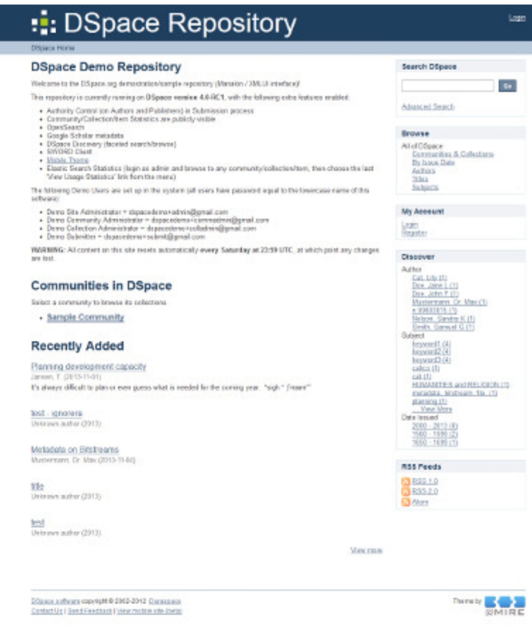 Add option for the admin to creat login page before using their dspace repository · Issue #892 ...