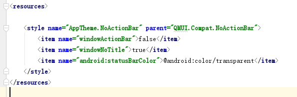 主体样式无效 · Issue #789 · Tencent/QMUI_Android · GitHub