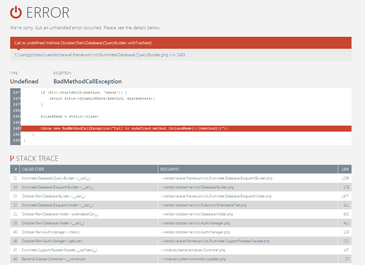 Backend Users deleted_at column migration not running on backend update to Build 445 · Issue ...