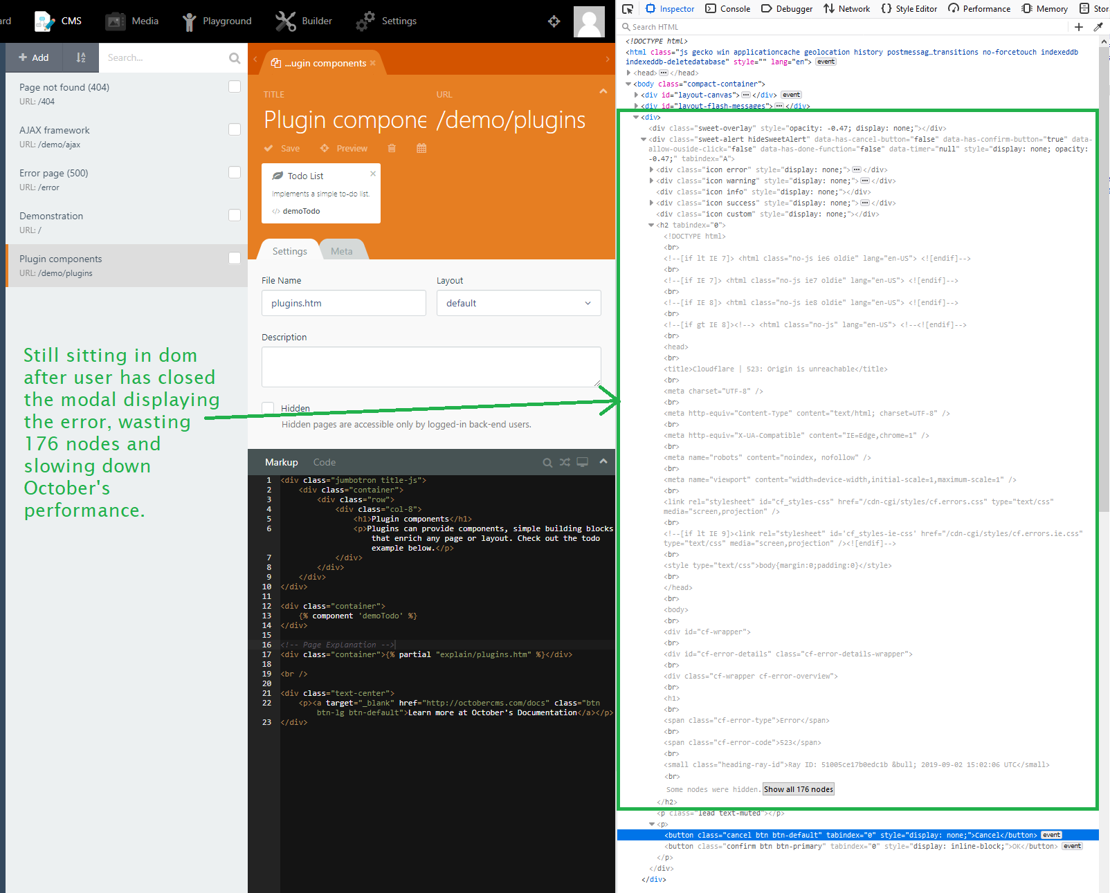 Handle congestion errors better · Issue #4563 · octobercms/october · GitHub
