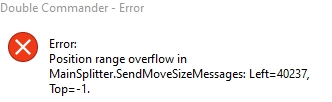 Position range overflow · Issue #151 · doublecmd/doublecmd · GitHub