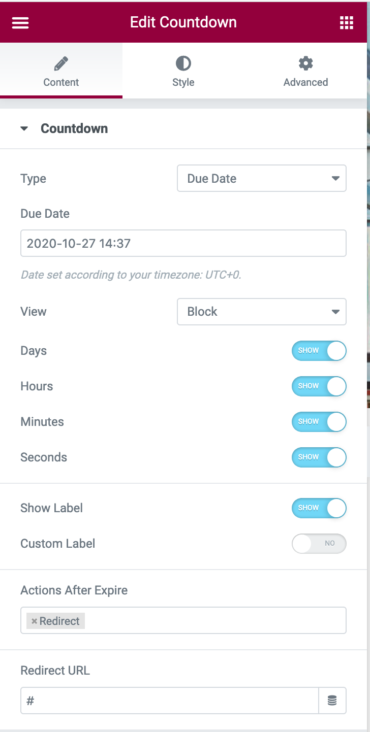 Countdown Timer Issue · Issue #12657 · elementor/elementor · GitHub