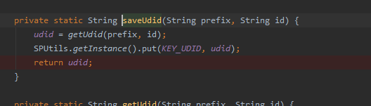 DeviceUtils类 获取设备唯一ID SharePreference保存UUID，他喵的连SP的名字都错的，导致无法获取保存的UUID · Issue #1347 · Blankj ...