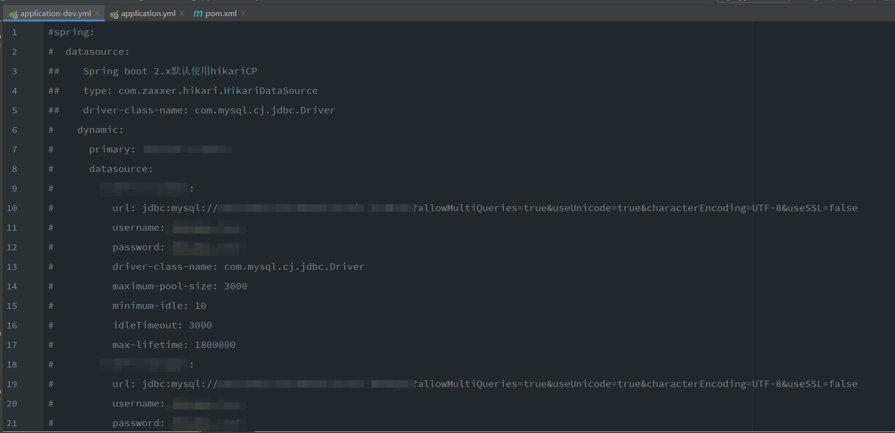 spring boot启动失败,提示'url' attribute is not specified and no embedded datasource could be ...