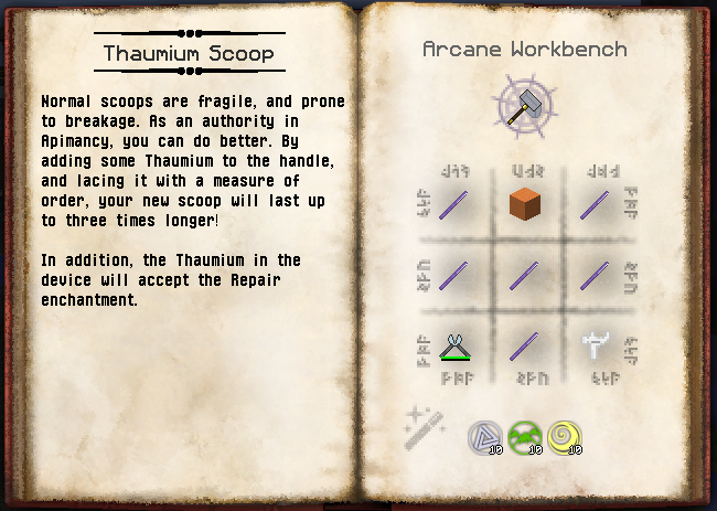 Thaumium and void scoop recipes are making GT scoop · Issue #6692 ...